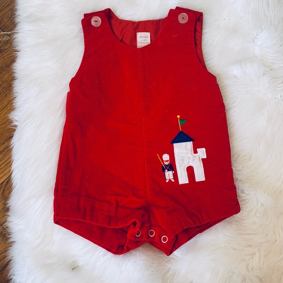 Vintage | One Pieces | Vintage Red Velvet Romper | Poshmark